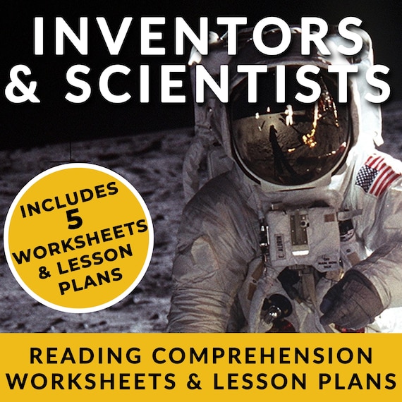 Famous Scientists & Inventors Higher Education Teaching Set 5 | Etsy