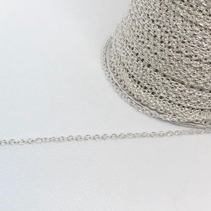 Silver Extension Chain, Necklace Extension Chain, Extension Chain for ...