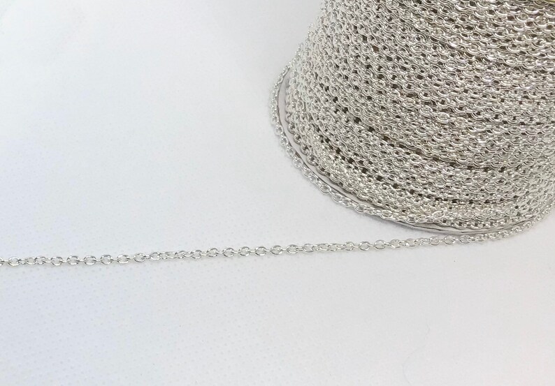 Silver Extension Chain Necklace Extension Chain Extension - Etsy