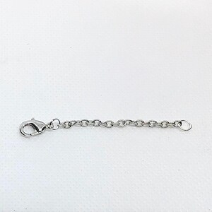 Silver Extension Chain, Necklace Extension Chain, Extension Chain for ...