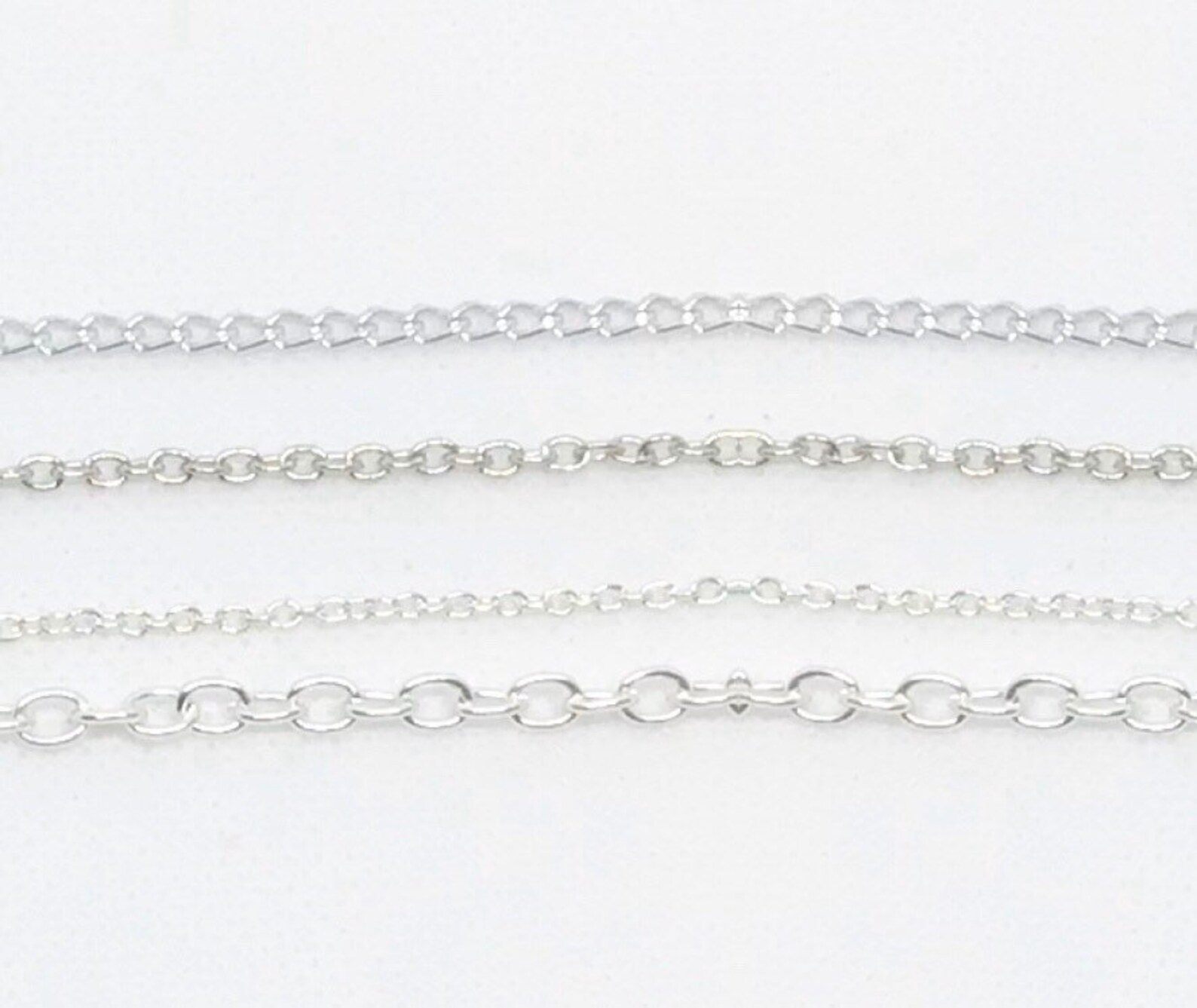 Silver Extension Chain Necklace Extension Chain Extension - Etsy