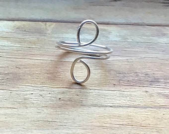 Simple Infinity Ring | Etsy