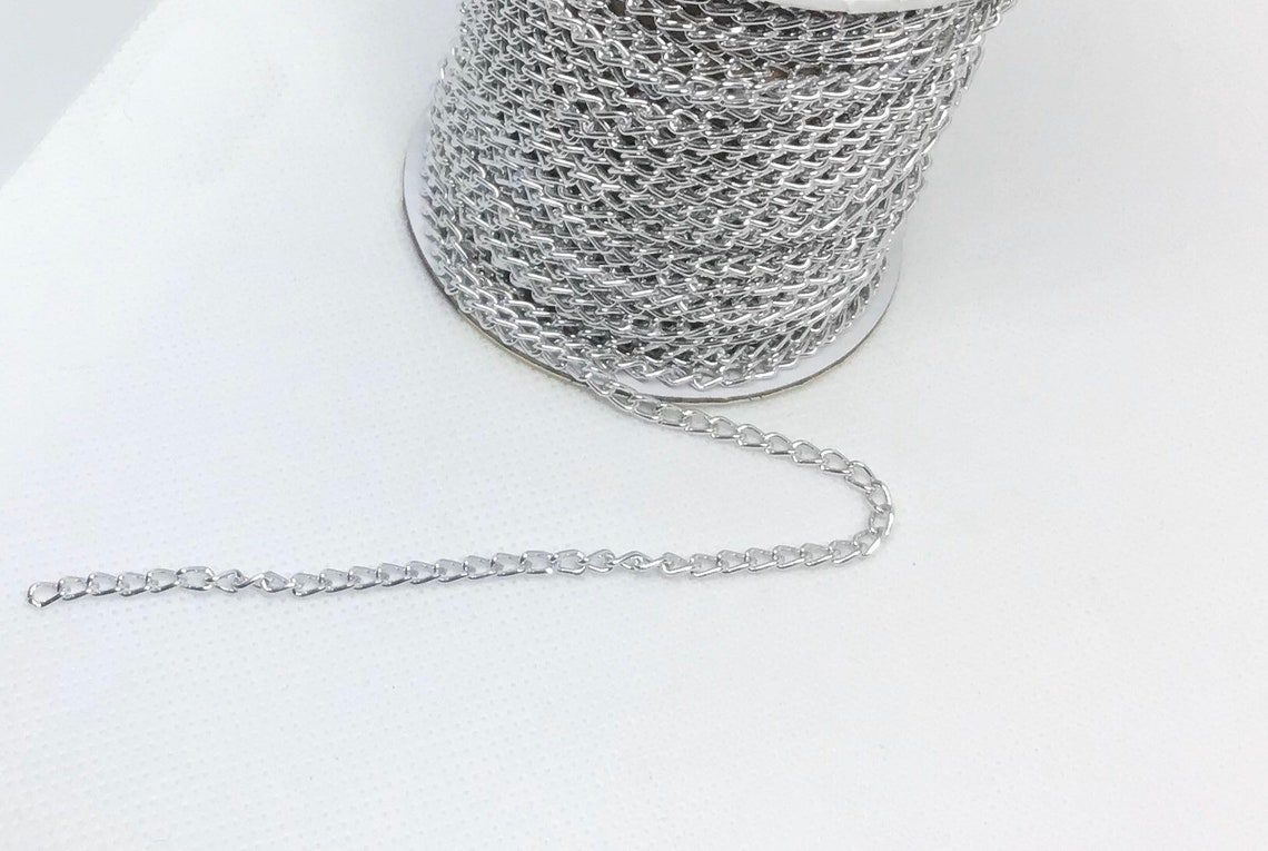 Silver Extension Chain Necklace Extension Chain Extension - Etsy