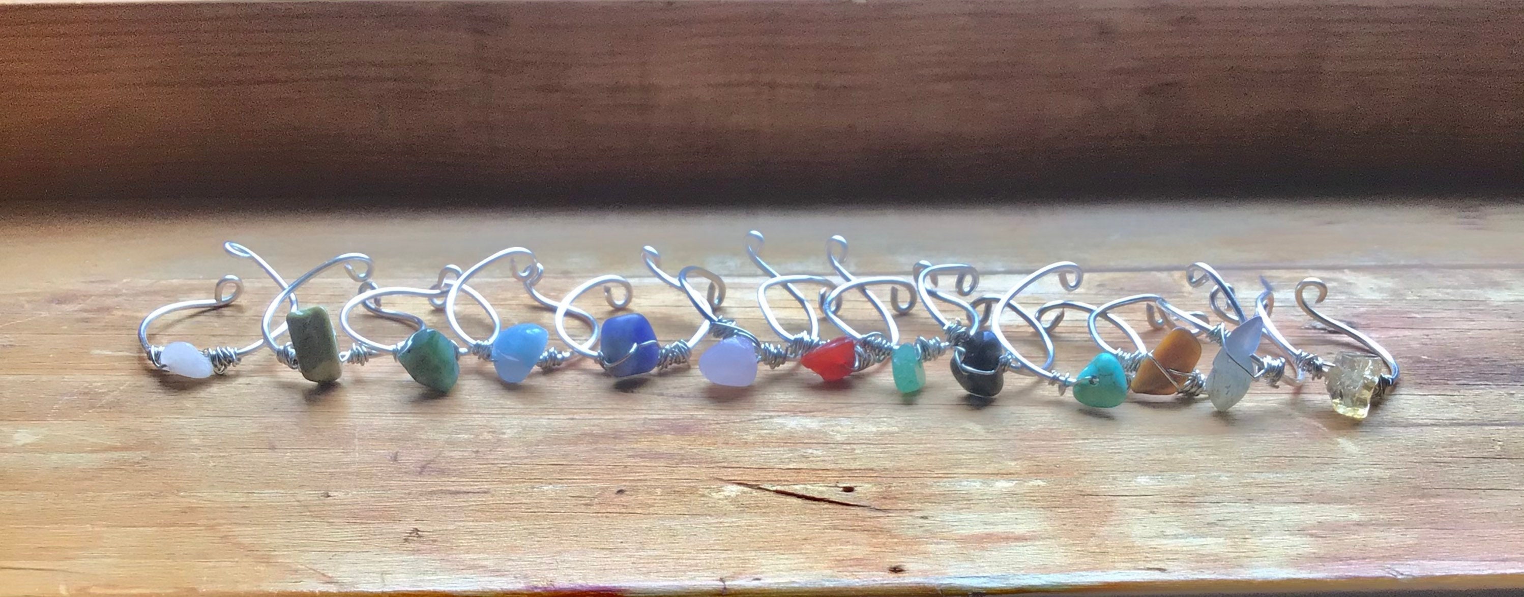 Raw Crystal ring gemstone ring wire wrapped citrine crystal | Etsy