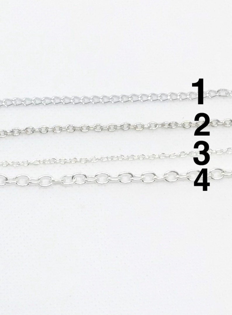 Silver Extension Chain Necklace Extension Chain Extension - Etsy