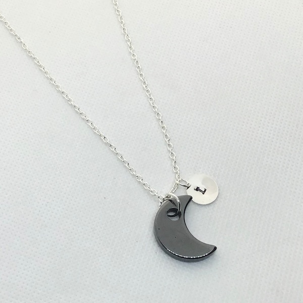 Hematite Moon - Etsy
