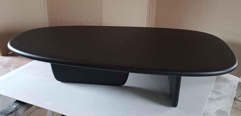 Black Coffee Table Low Sitting Table | Etsy