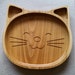 Kid's Cat Wooden Plate - Etsy