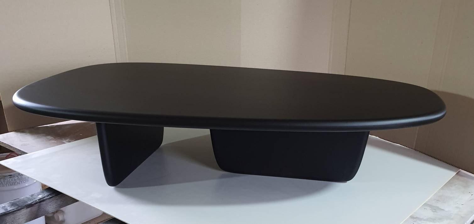 Black Coffee Table Low Sitting Table | Etsy