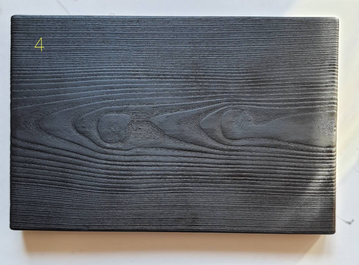 Black Cutting Board Charred Wood Cutting Board Custom Black | Etsy