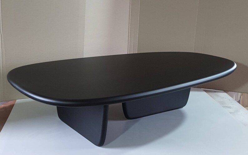 Black Coffee Table Low Sitting Table | Etsy