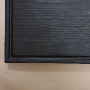Yakisugi Cutting Board, Black Wood Cutting Board , Rustic Wabi Sabi ...