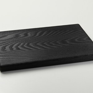 Yakisugi Cutting Board, Japanese Wood Cutting Board, Yaki Sugi Serving ...