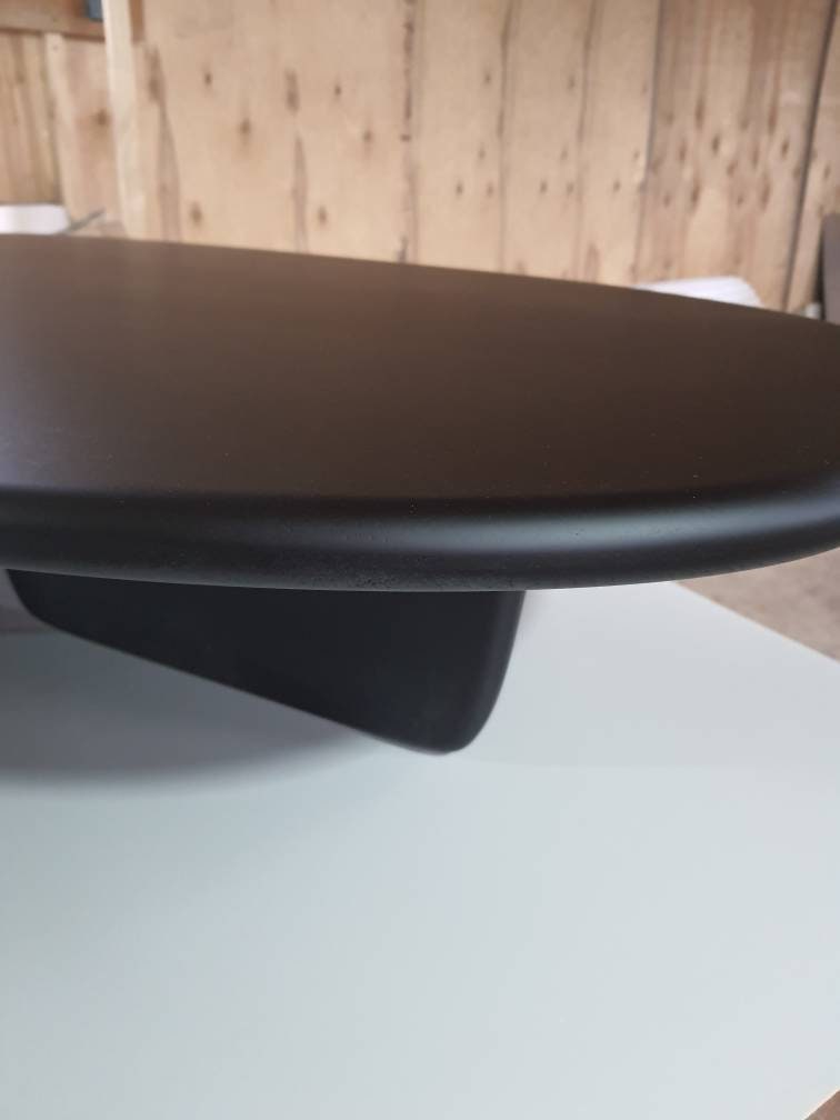 Black Coffee Table Low Sitting Table | Etsy