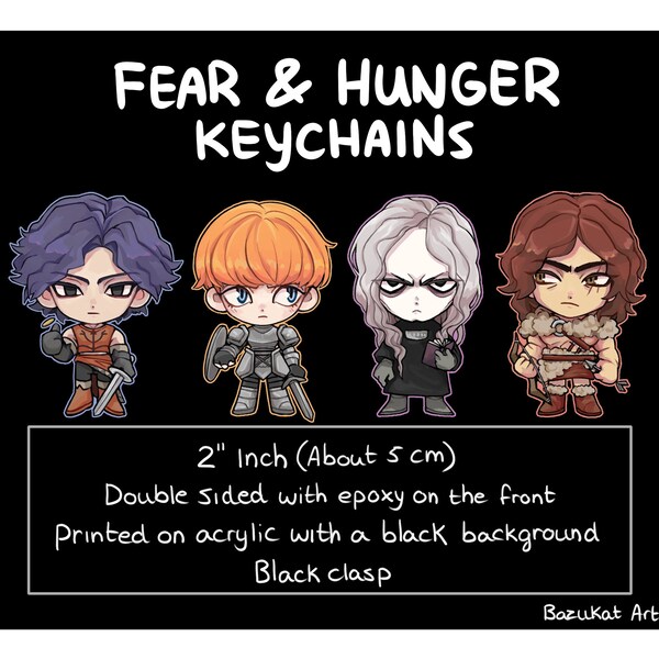 Fear and Hunger - Etsy