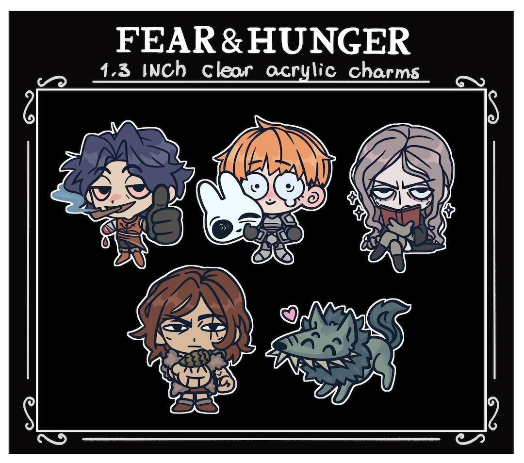 Fear and Hunger Silly Mini Charms - Etsy