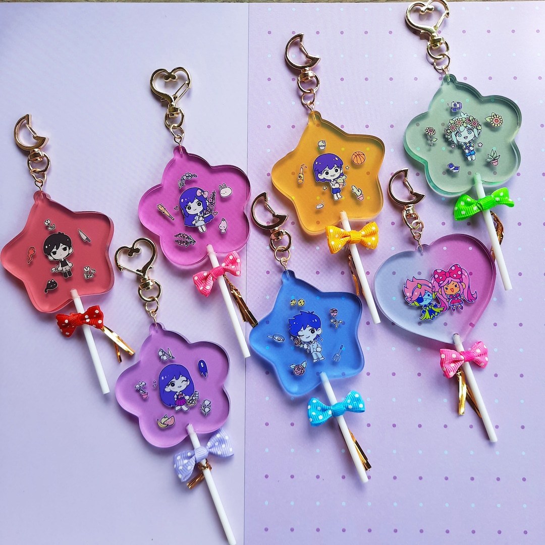OMORI Lollipop Charms - Etsy