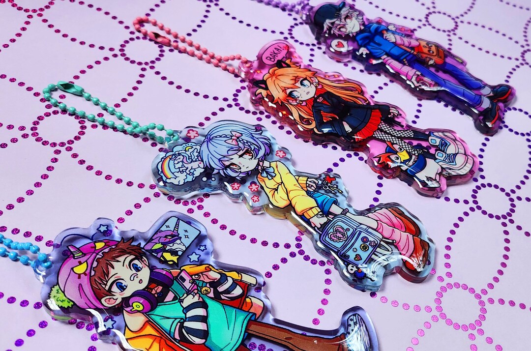 Fashion Keychains - 4 Inch - Etsy