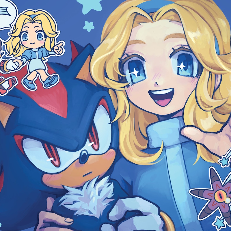 Sonic the Hedgehog Maria - Etsy