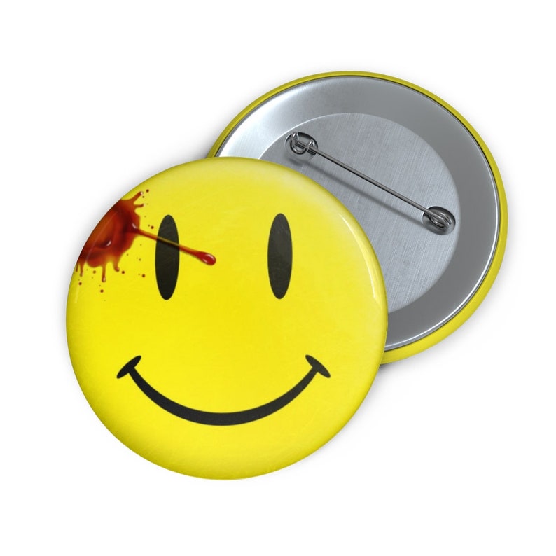 Groovy Buttons / The Watchmen / Comedian's Button | Etsy