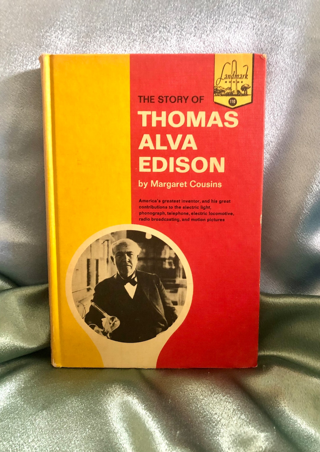 The Story of Thomas Alva Edison by Margaret Cousins - Etsy