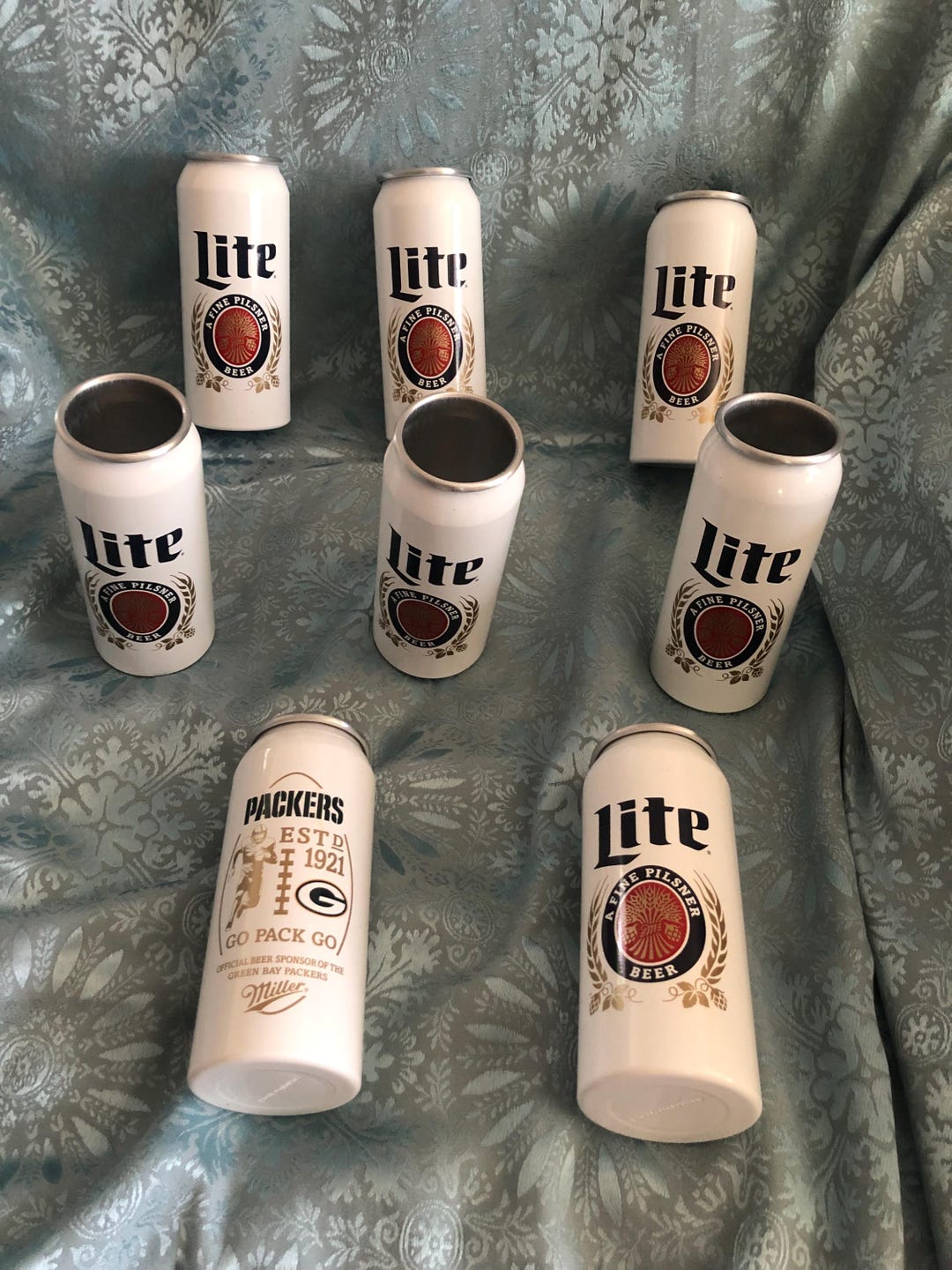 Miller Lite and Packers Aluminum Drinking Cups - Etsy