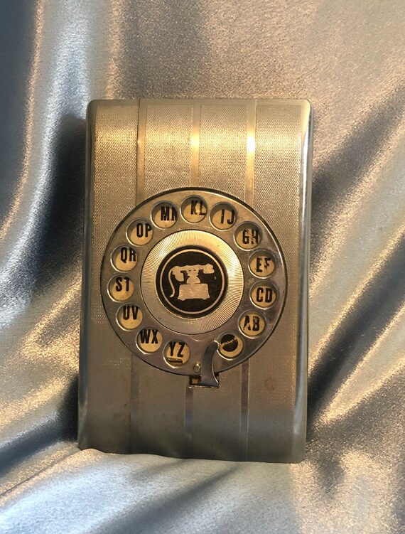 Vintage Rotary Dial Address Book - Etsy