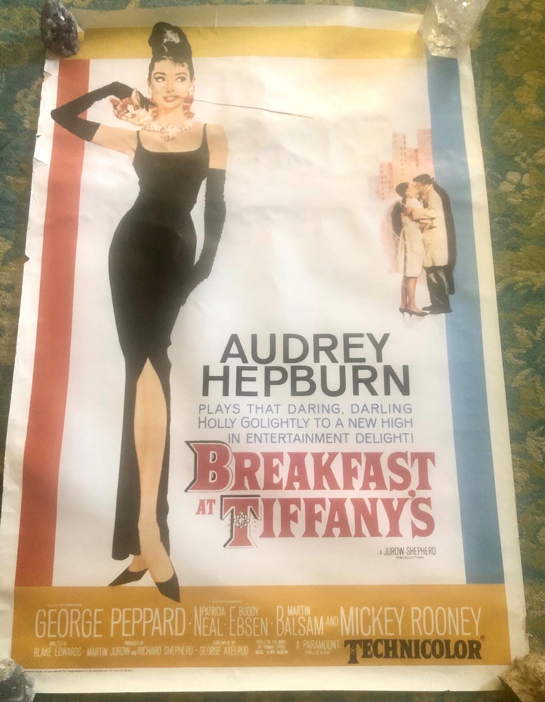 Breakfast at Tiffanys Movie Poster - Etsy
