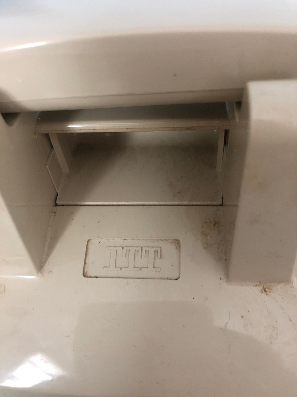 Vintage Push Button Telephone - Etsy