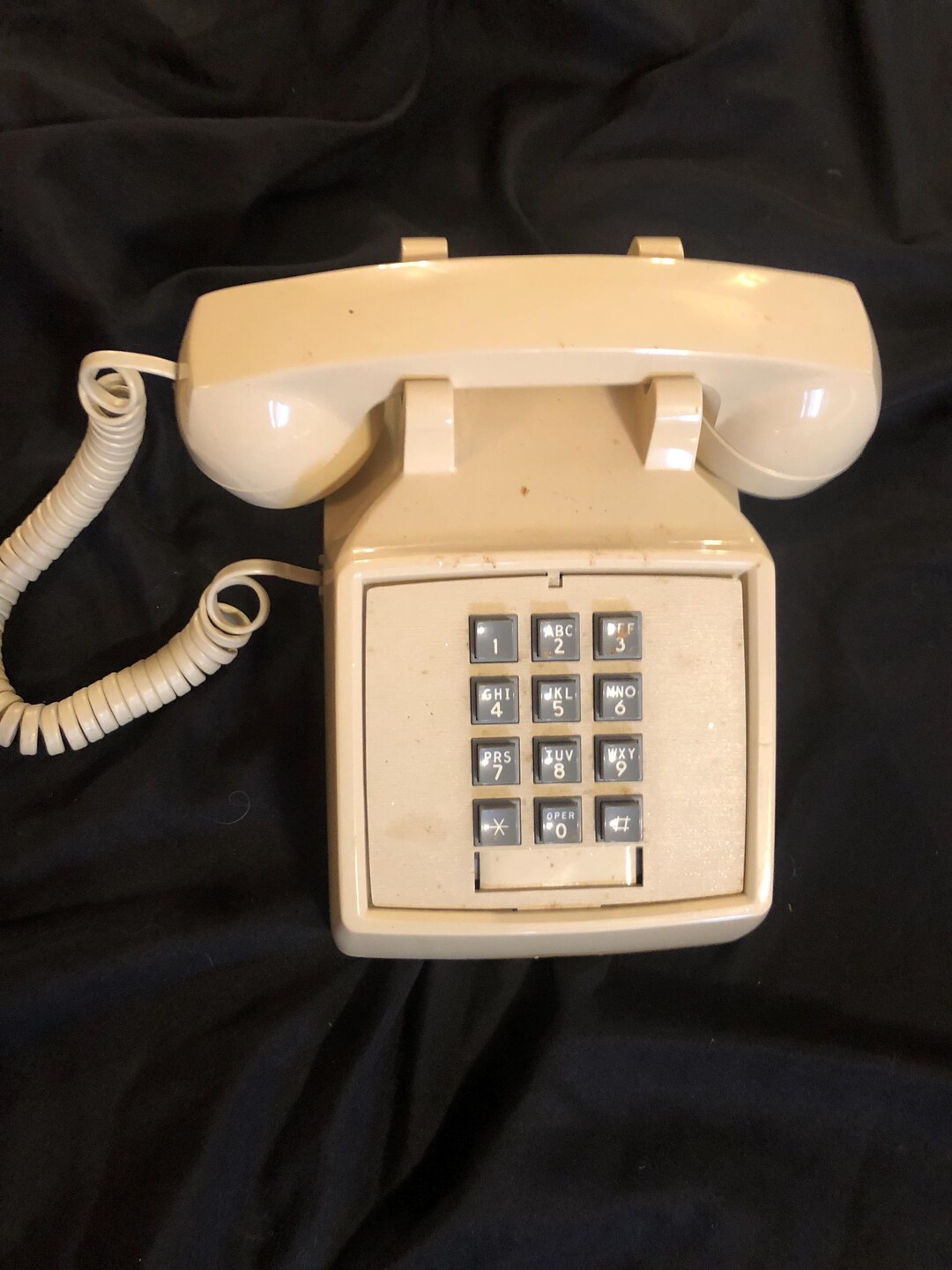 Push Button Landline Telephone - Etsy