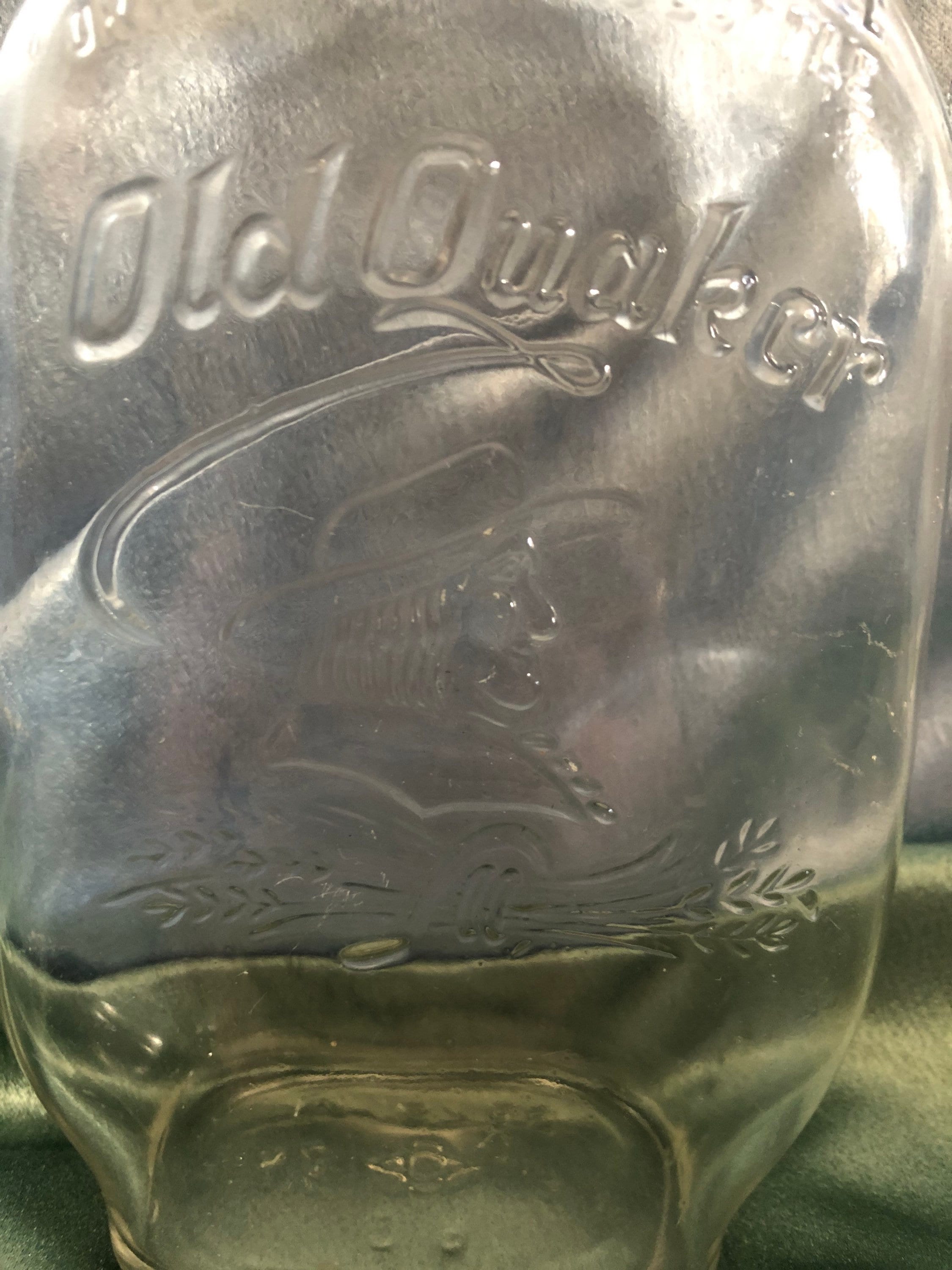 1930’s Old Quaker Whiskey Bottle - Etsy