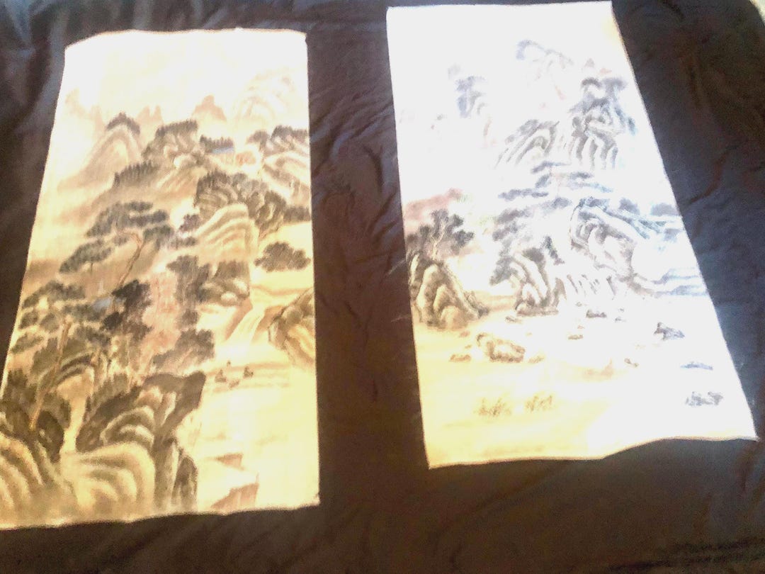 Japanese Rice Paper Paintings - Etsy