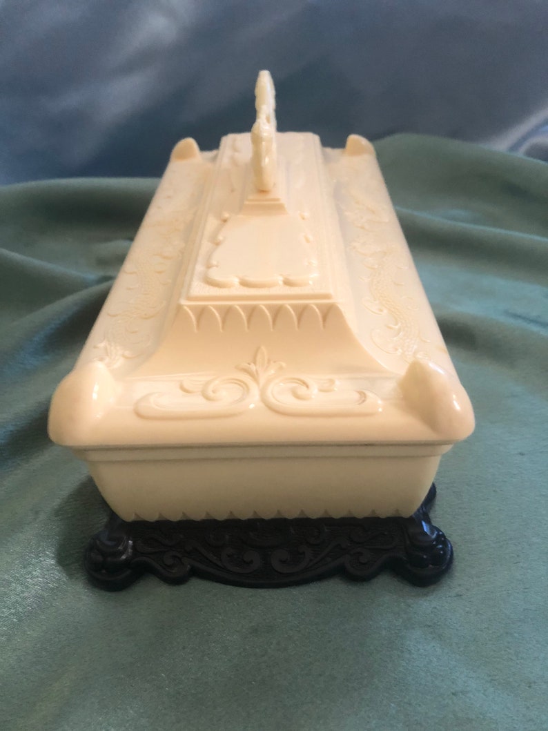 Chinese Style Vintage Bakelite Jewelry Box - Etsy