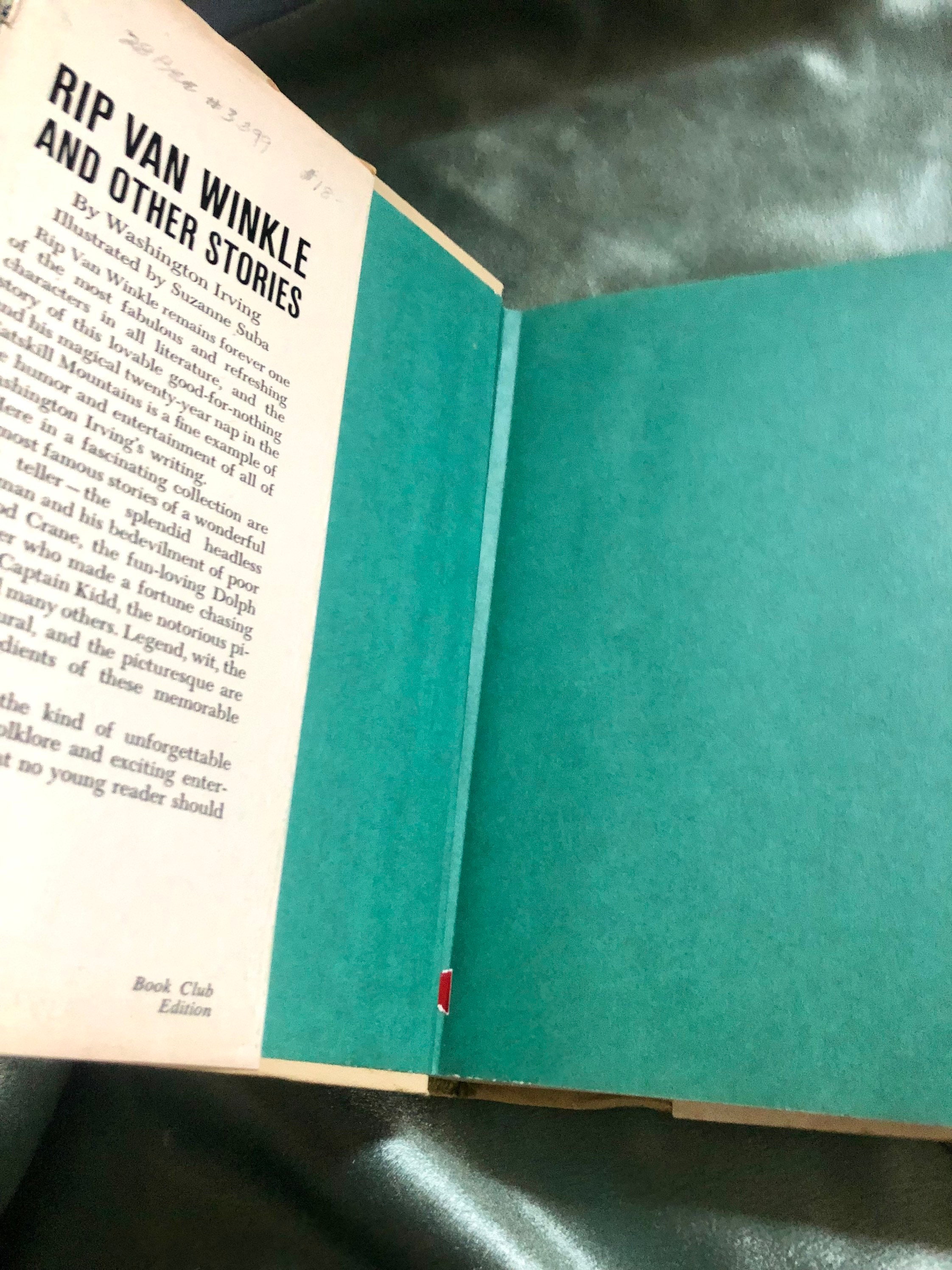 Rip Van Winkle and Other Stories by Washington Irving 1955 - Etsy
