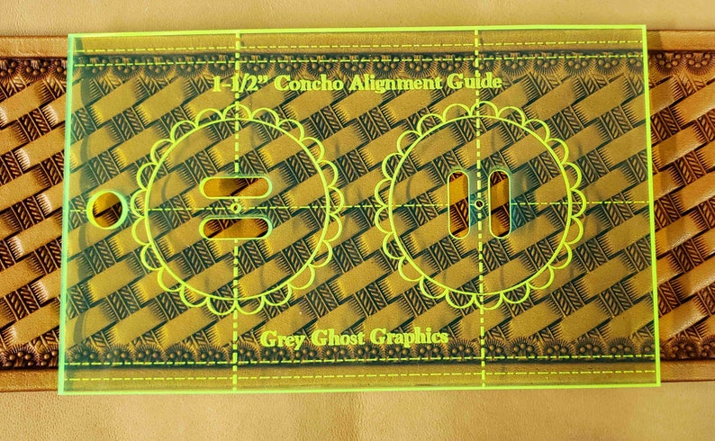 Concho Alignment Template for Accurate Concho Placement! - Etsy
