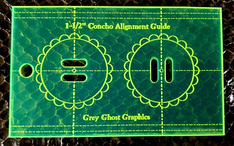Concho Alignment Template for Accurate Concho Placement! - Etsy