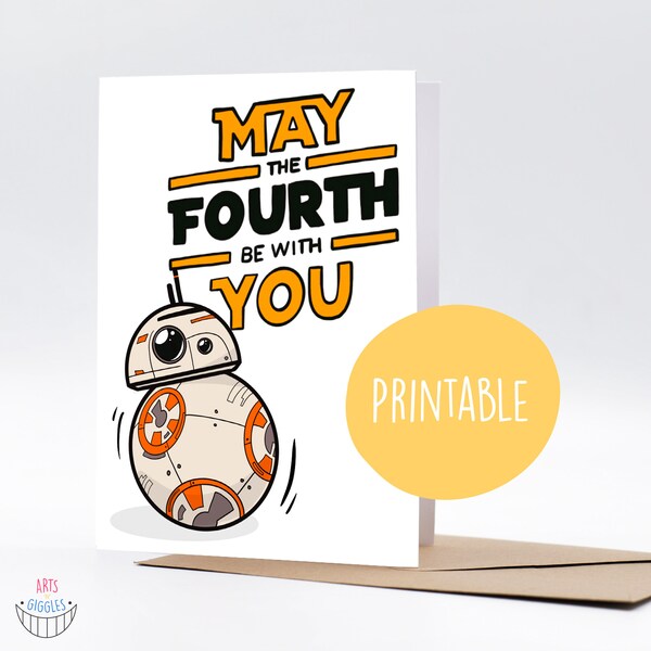 May the Fourth Be With You Birthday Invitation - Etsy
