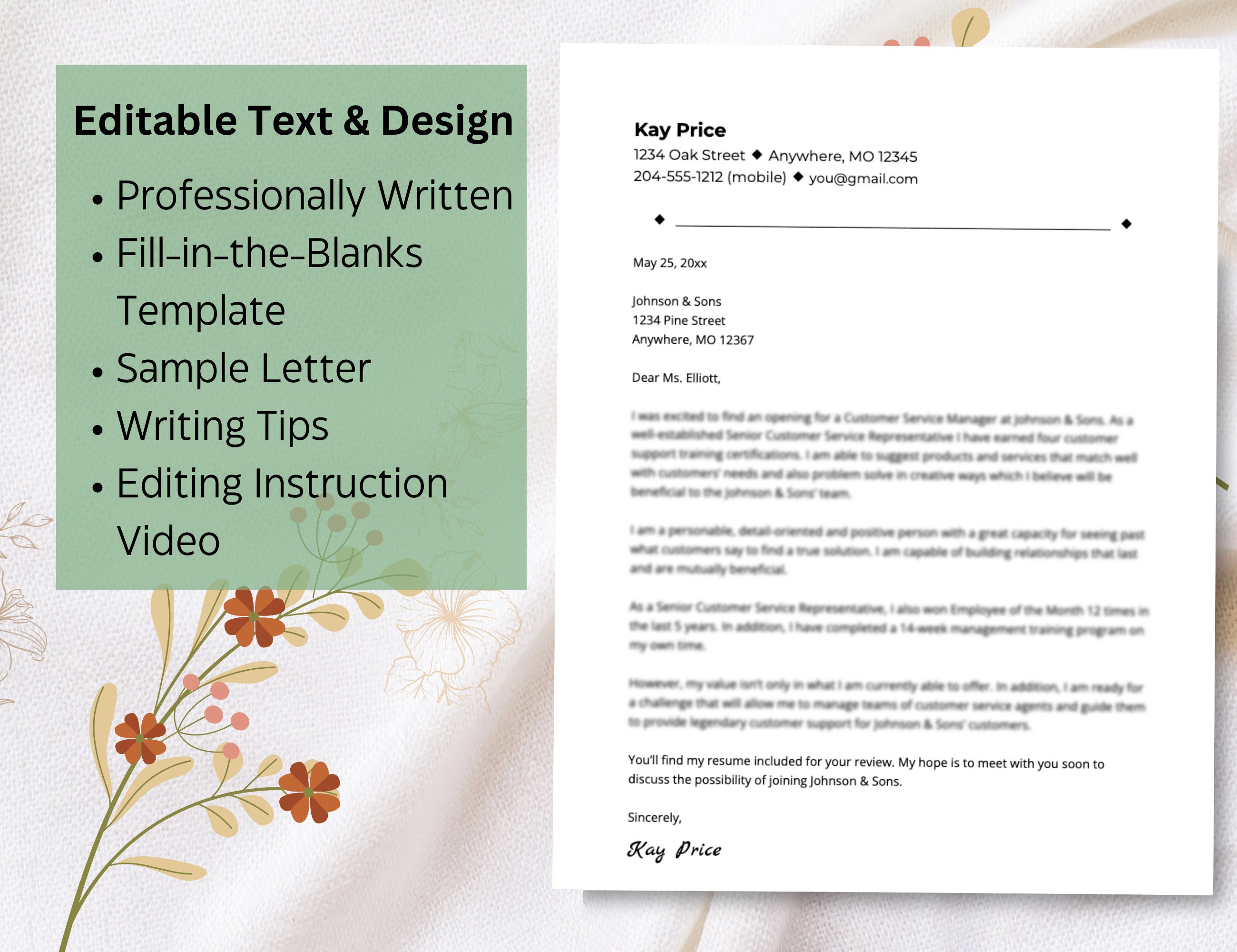 Minimalist Cover Letter Template Sample Letter Short Job Cover Letter ...