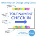 Editable Pickleball Tournament Sign Template: Printable Tourney Sign ...