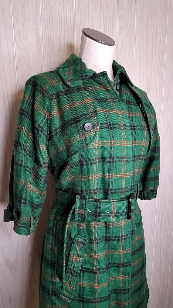 Plaid dress coat - Gem