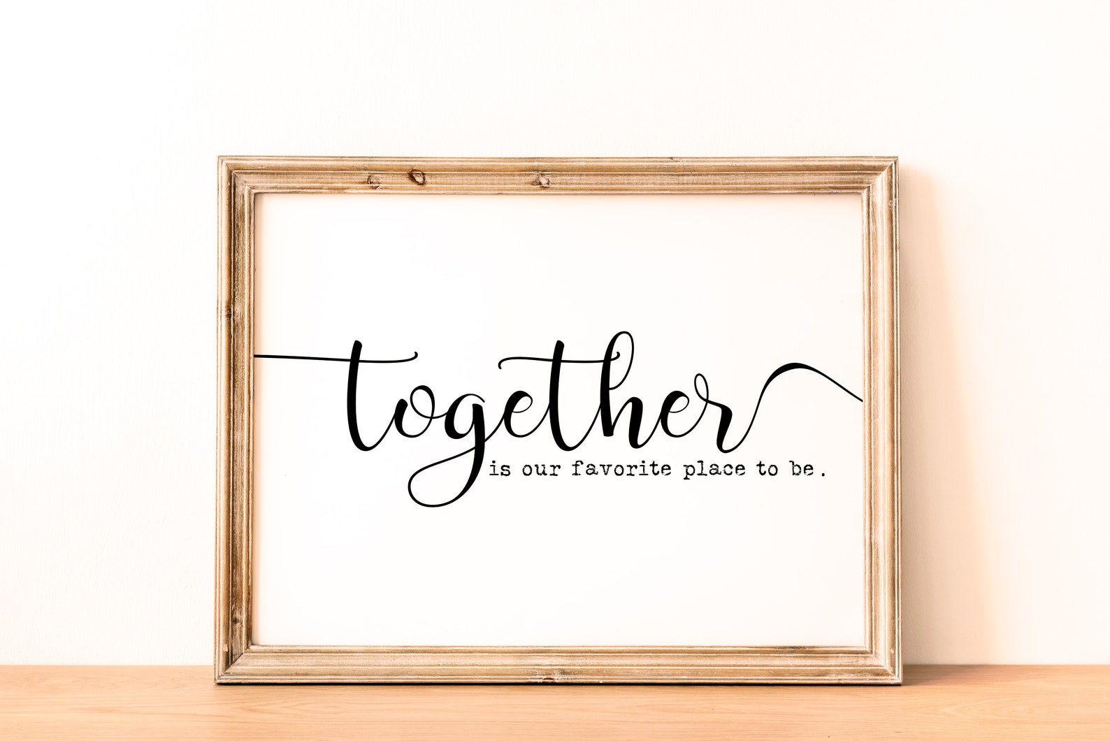 Together is Our Favorite Place to Be Digital Download - Etsy