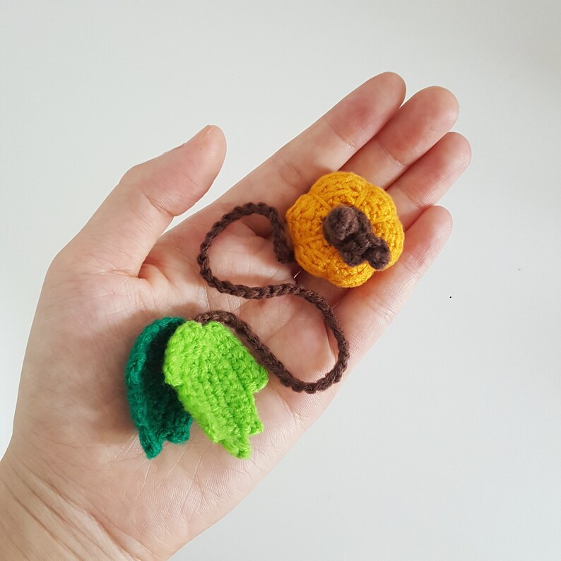 Bookmark Crochet Pattern - Pumpkin (pattern + Pictorial) - Etsy