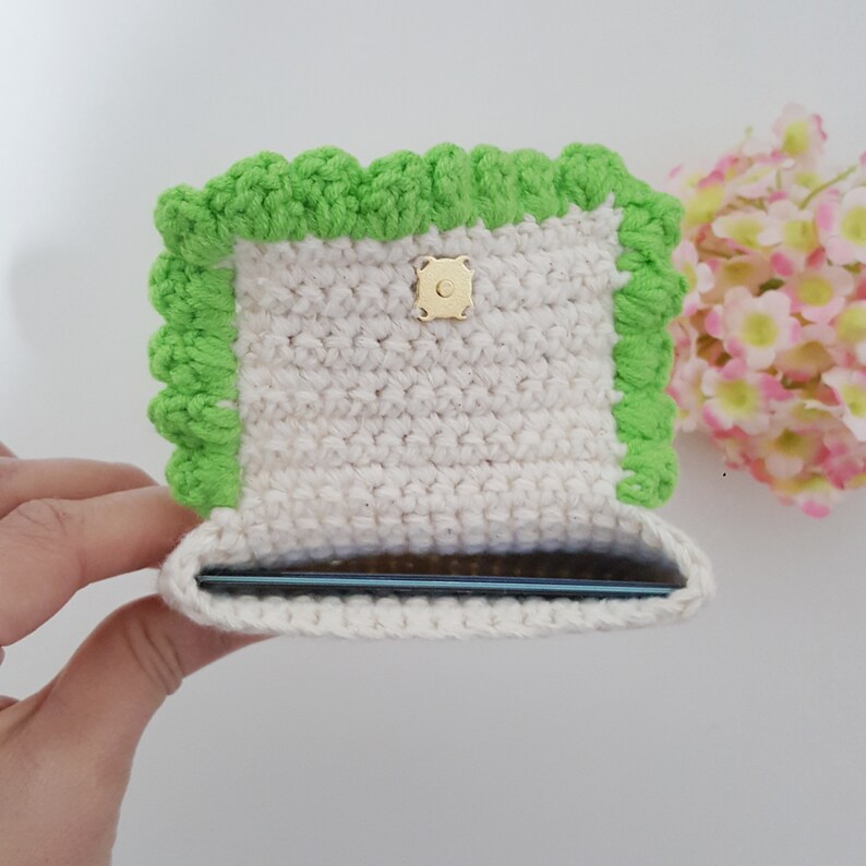 Crochet Wallet, Purse_ Flower (pattern + Pictorial) - Etsy
