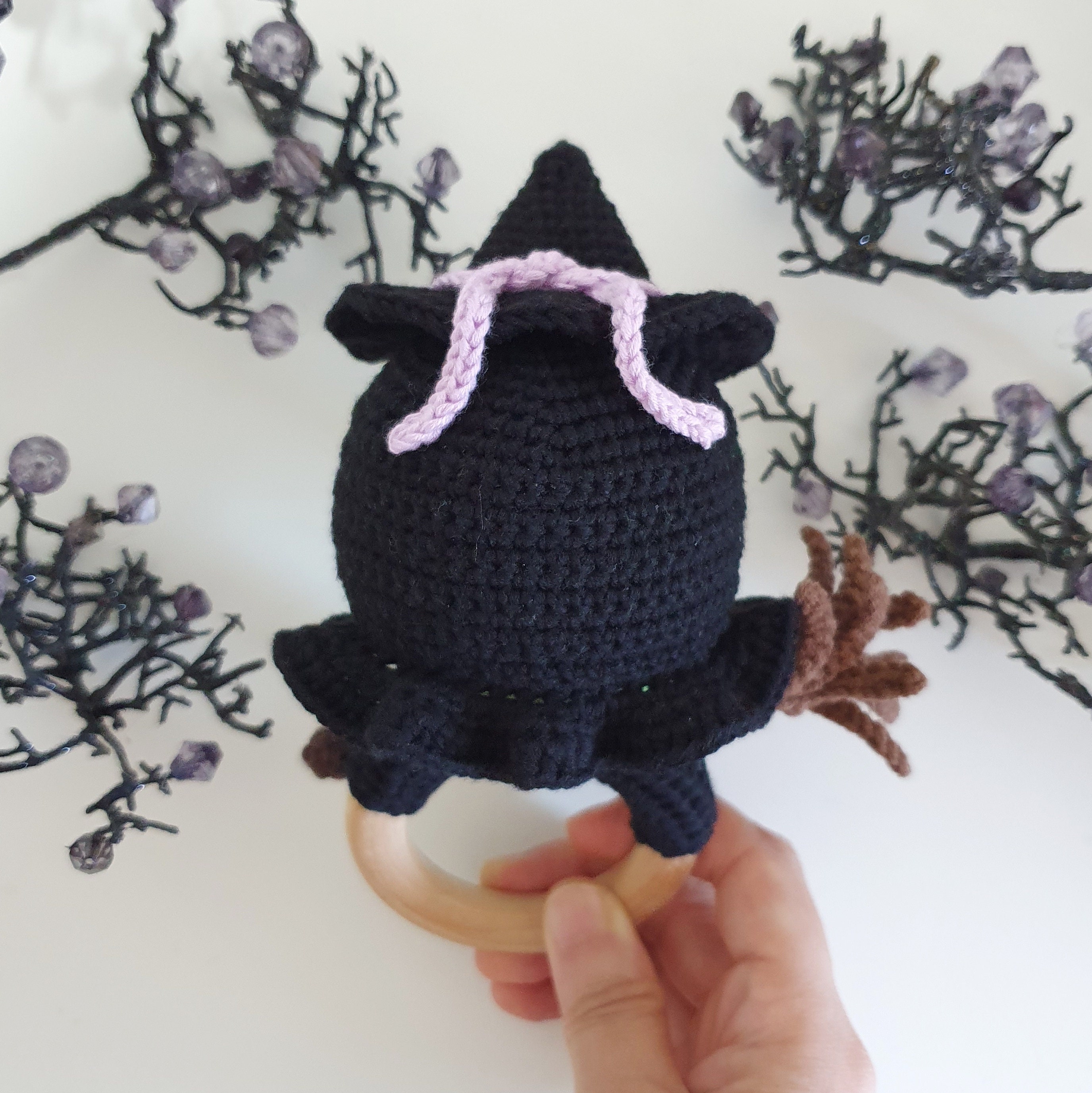 Crochet Baby Rattle_witch pattern Pictorial - Etsy