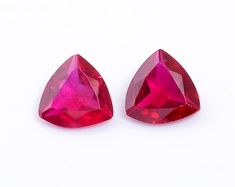 Lab Created Trillion Ruby - Etsy