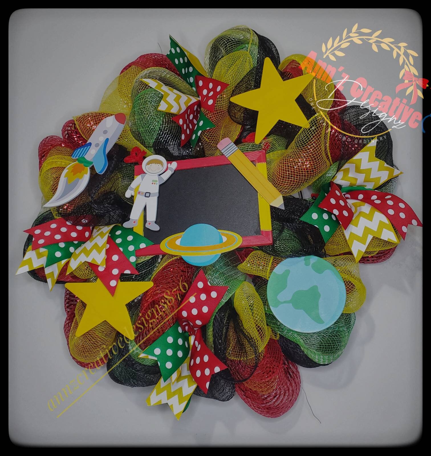 Science/space Theme Classroom Wreath.. - Etsy.de