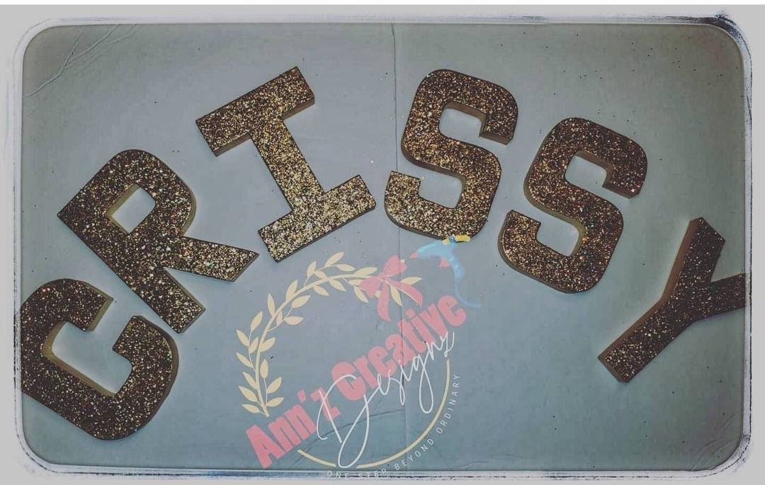 Customized 3D Letters - Etsy