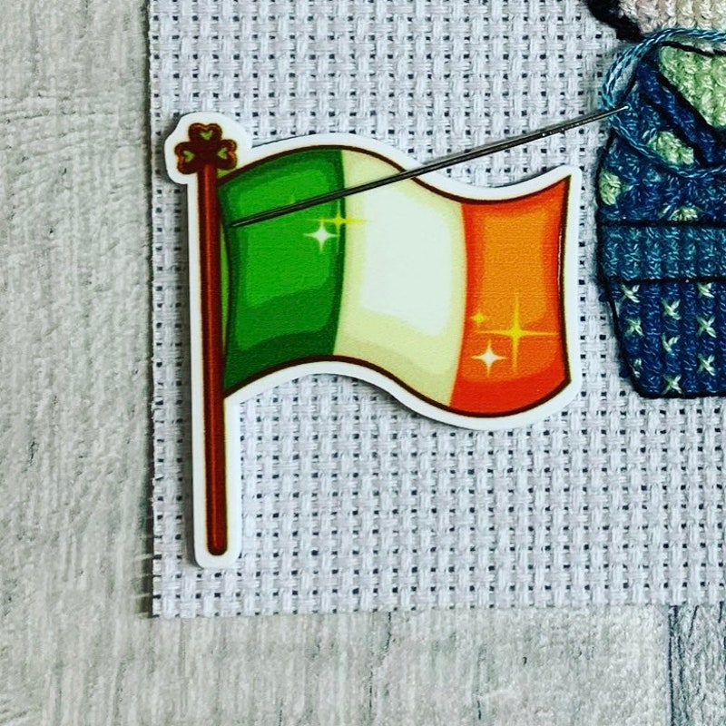 Plastic Canvas Flag Pin - Etsy UK