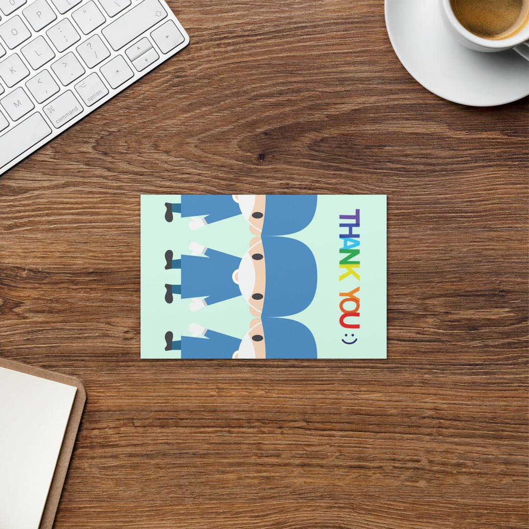 Sterile Processing Thank You Greeting Card - Etsy