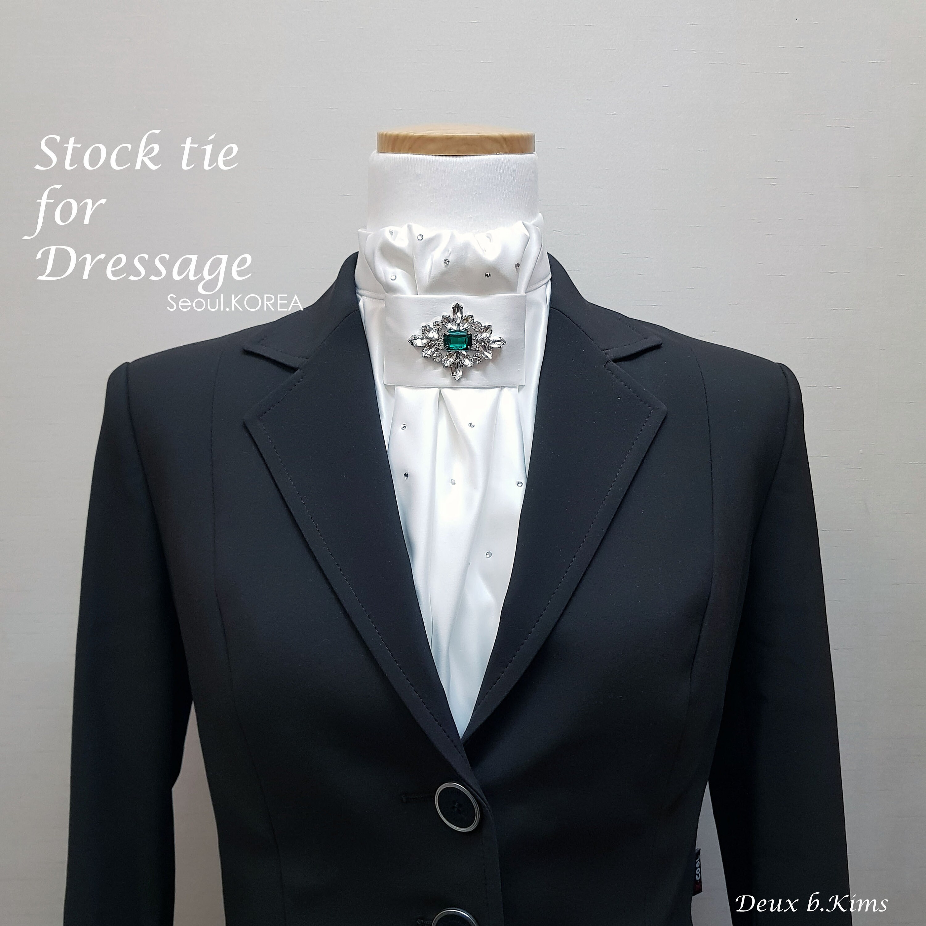 A Stock Tie for Dressage - Etsy